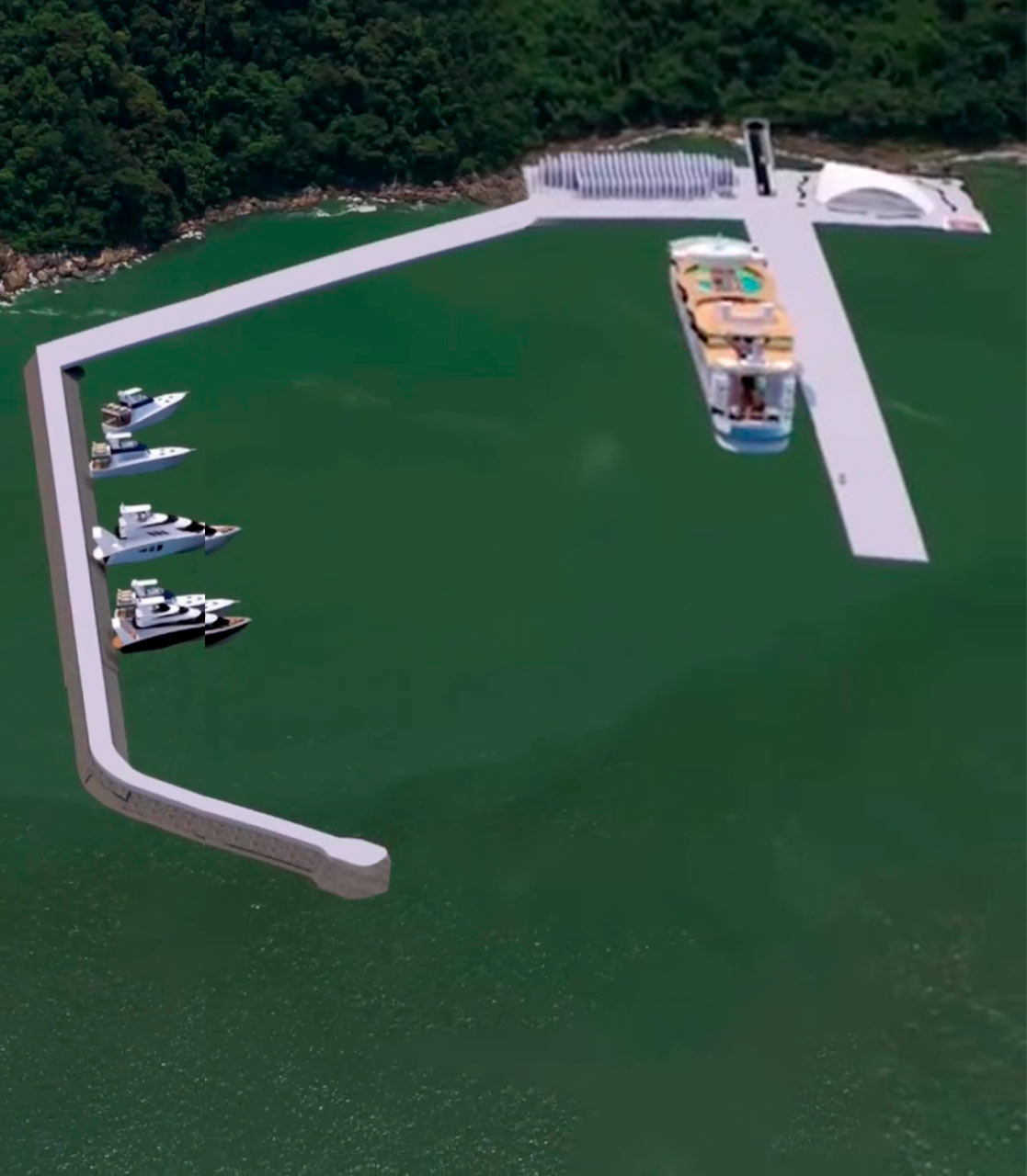 Litoral Plaza Port | Praia Grande terá pier para Navios de Cruzeiro