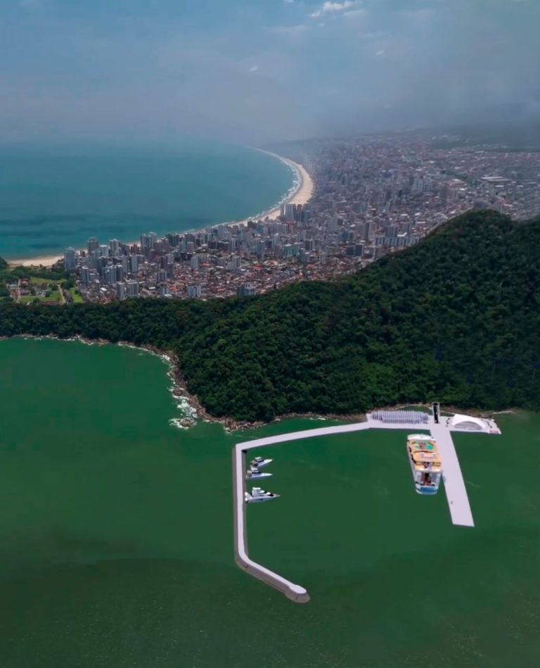 Litoral Plaza Port | Praia Grande terá pier para Navios de Cruzeiro